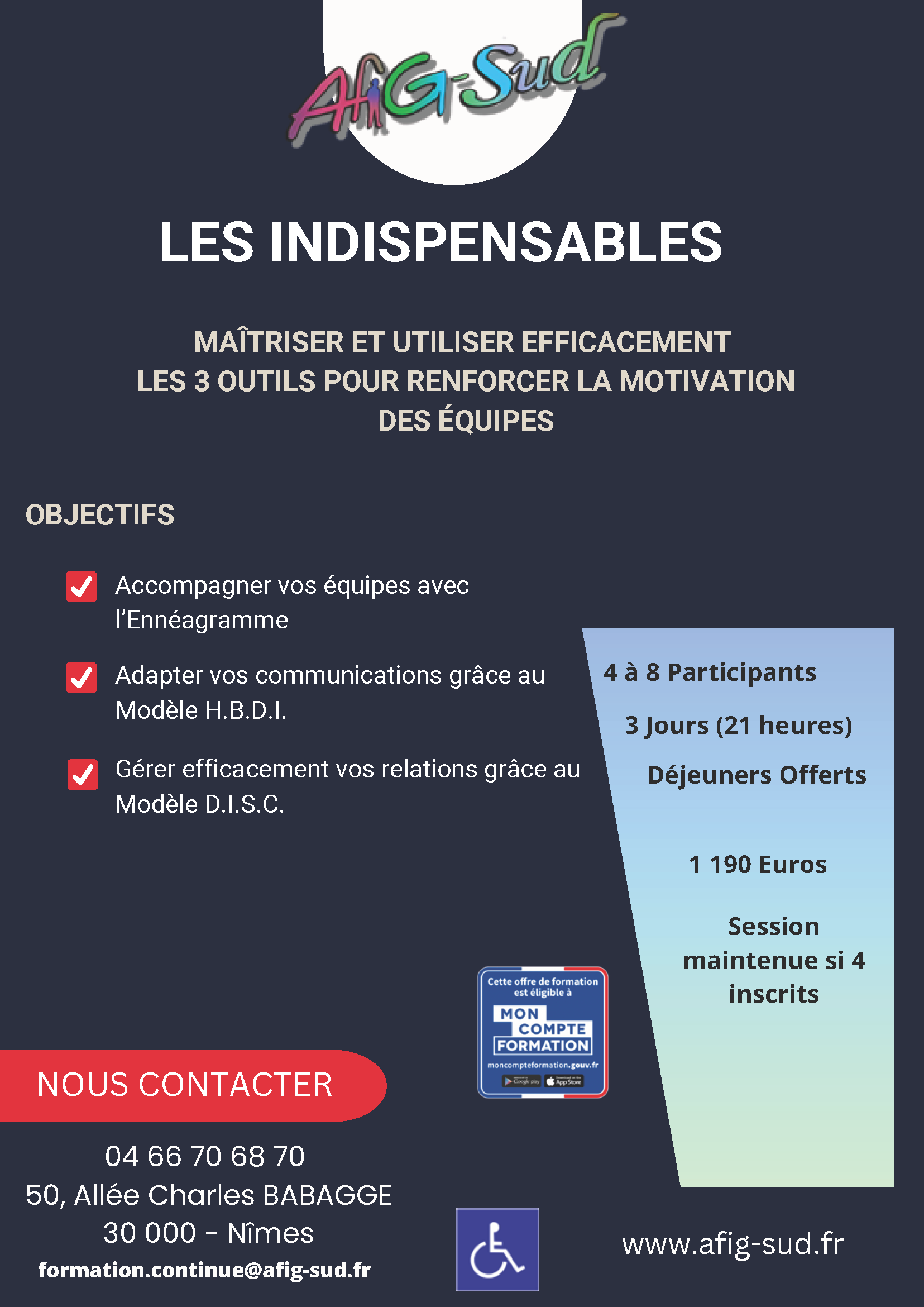 Les indispensables - Afig-Sud